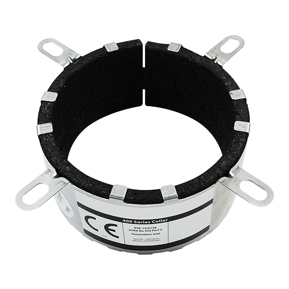 Montravia Ltd | Pipe Size 82mm Intumescent Pipe Collar